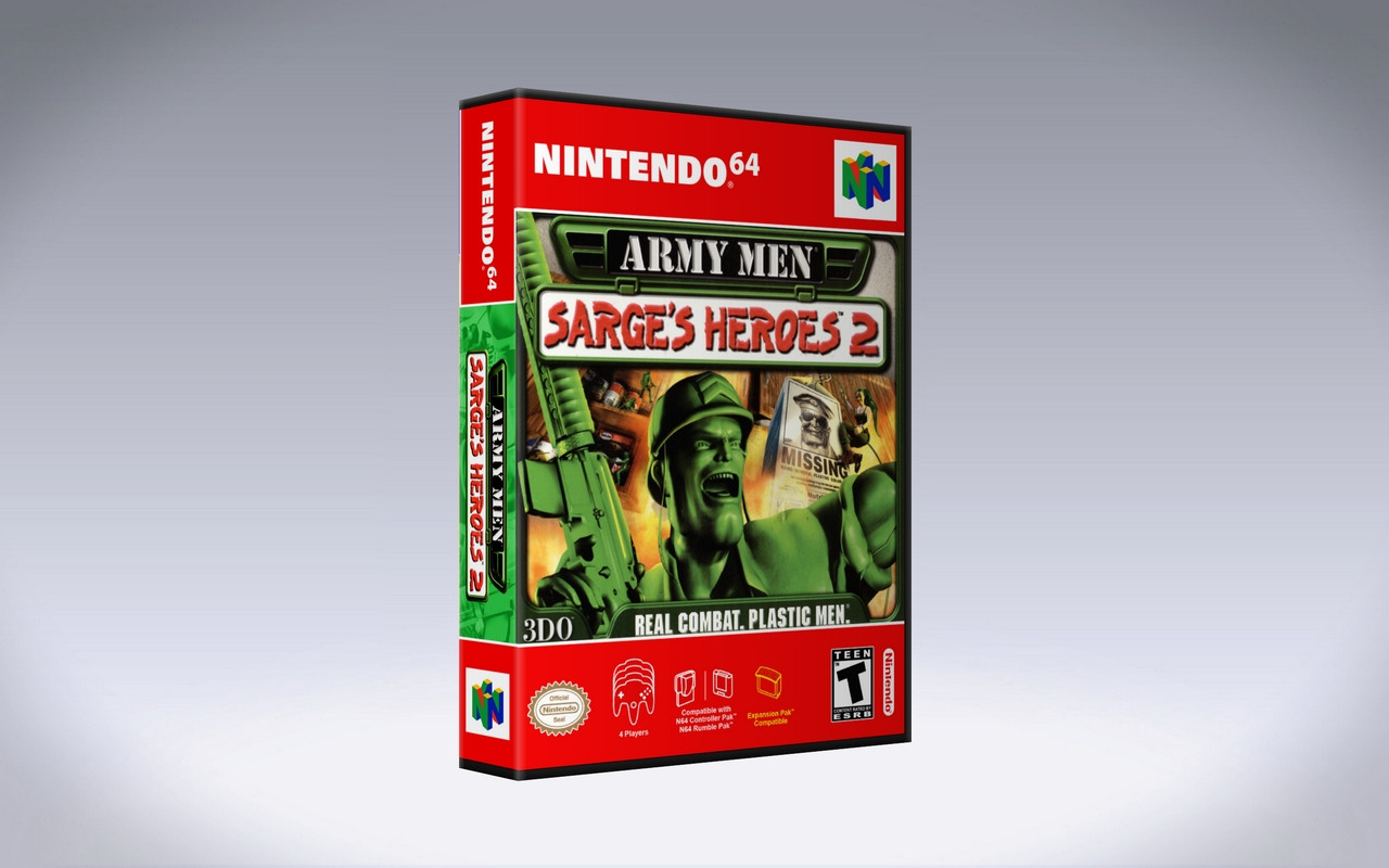 Gaming Relics - Nintendo 64 - Army Men: Sarge's Heroes 2