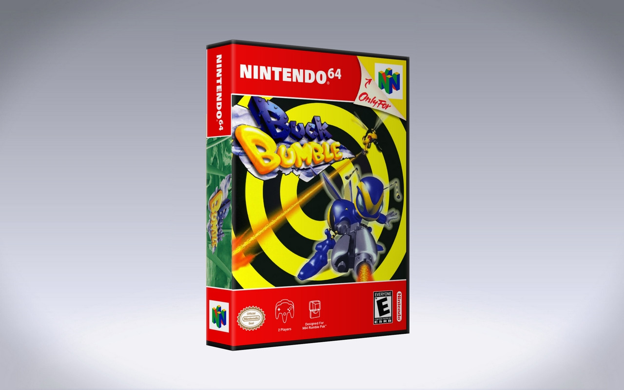 Gaming Relics - Nintendo 64 - Vertical Style - Buck Bumble