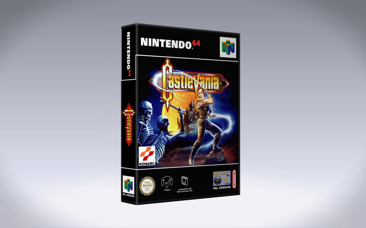 Gaming Relics - Nintendo 64 - Vertical Style - Castlevania 64 (PAL)