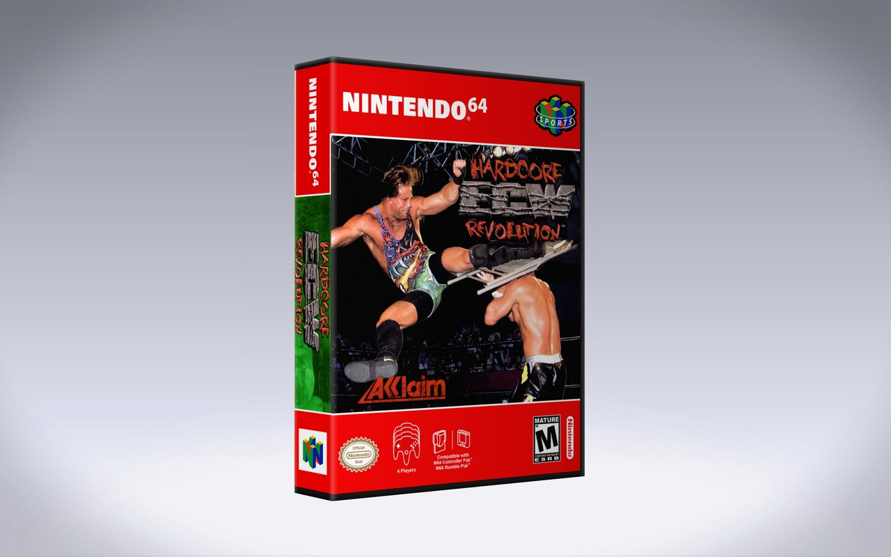 Gaming Relics - Nintendo 64 - ECW Hardcore Revolution