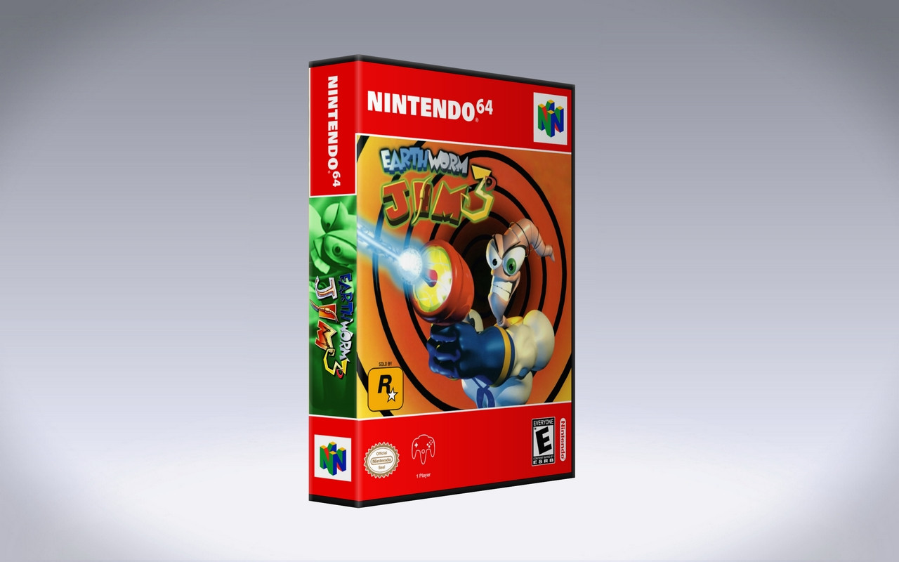 Gaming Relics - Nintendo 64 - Earthworm Jim 3D