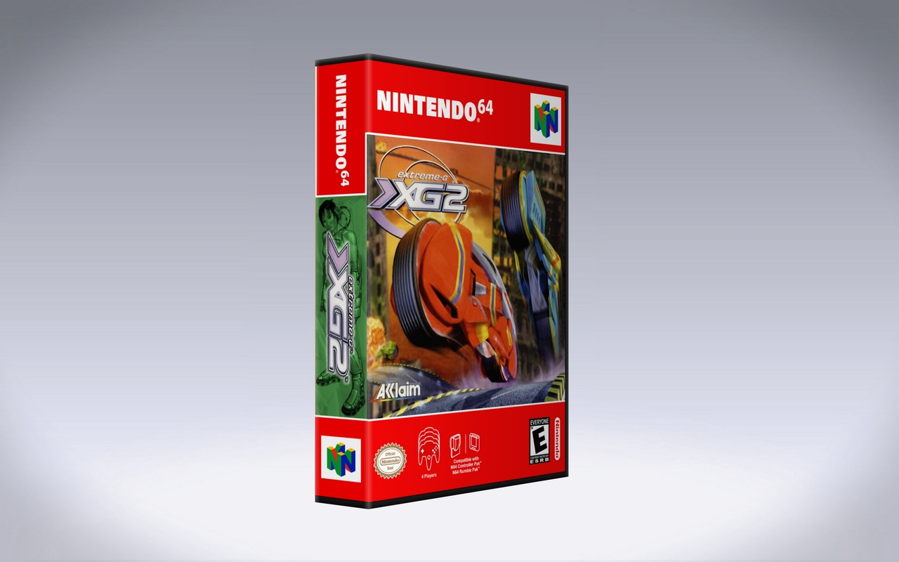 Gaming Relics - Nintendo 64 - Vertical Style - Extreme-G 2 XG2