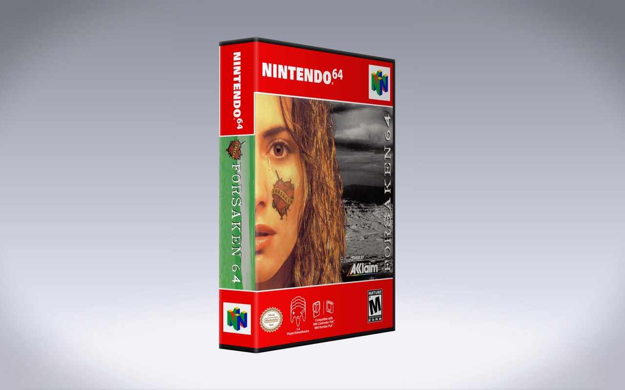 Gaming Relics - Nintendo 64 - Vertical Style - Forsaken 64