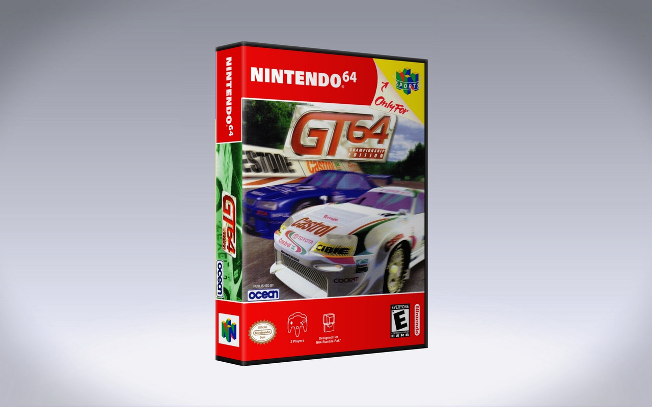 Gaming Relics - Nintendo 64 - Vertical Style - GT64 Championship Edition