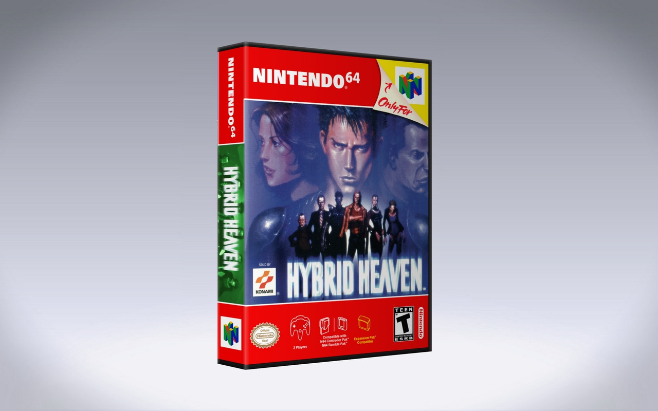 Gaming Relics - Nintendo 64 - Vertical Style - Hybrid Heaven