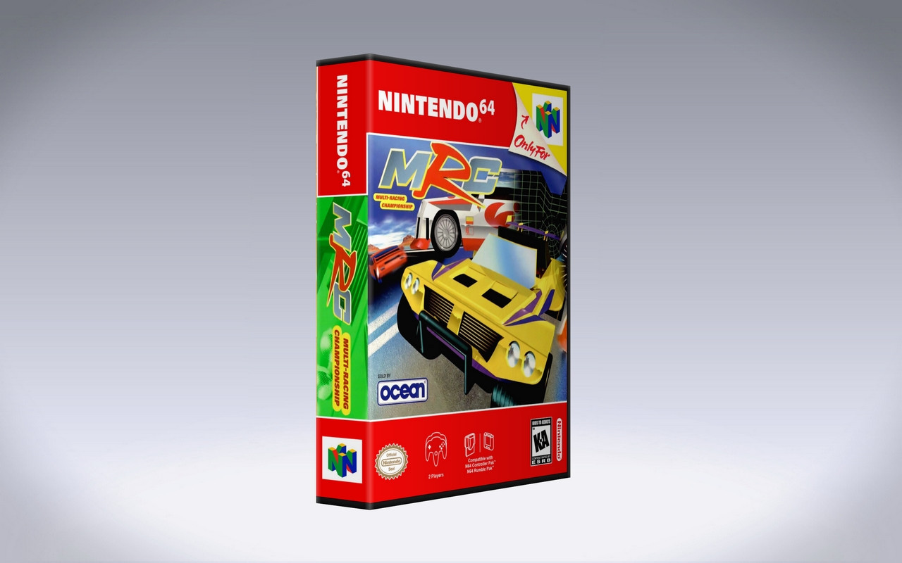 Gaming Relics - Nintendo 64 - Vertical Style - MRC: Multi-Racing ...