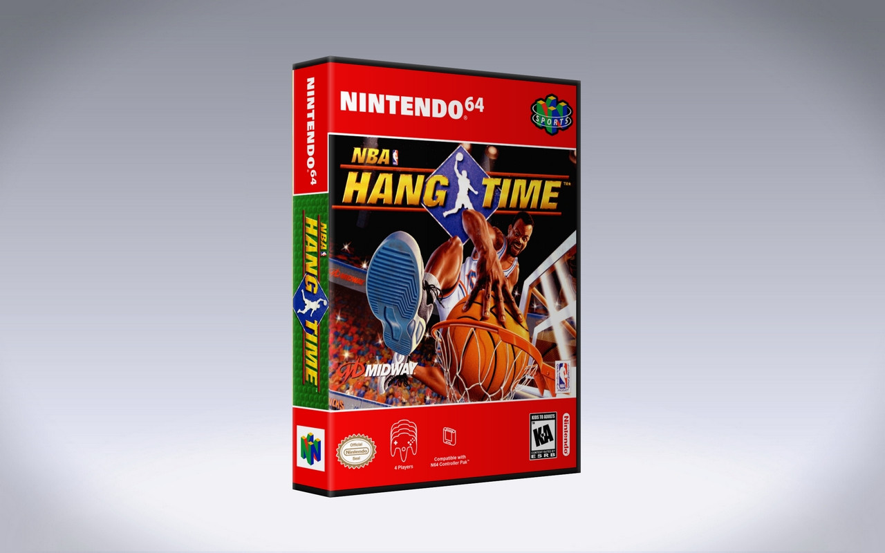 Gaming Relics - Nintendo 64 - Vertical Style - NBA Hang Time