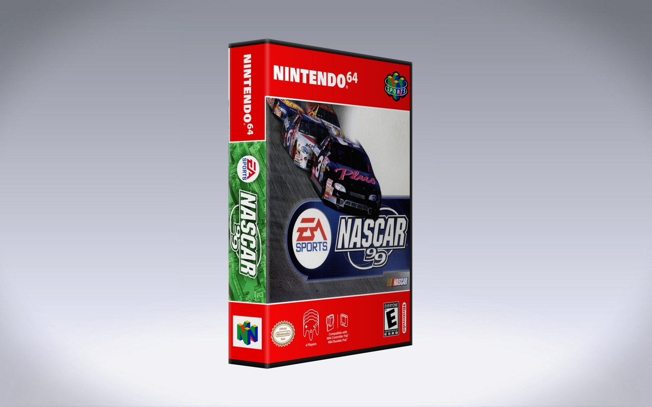 Gaming Relics - Nintendo 64 - Vertical Style - Nascar 99
