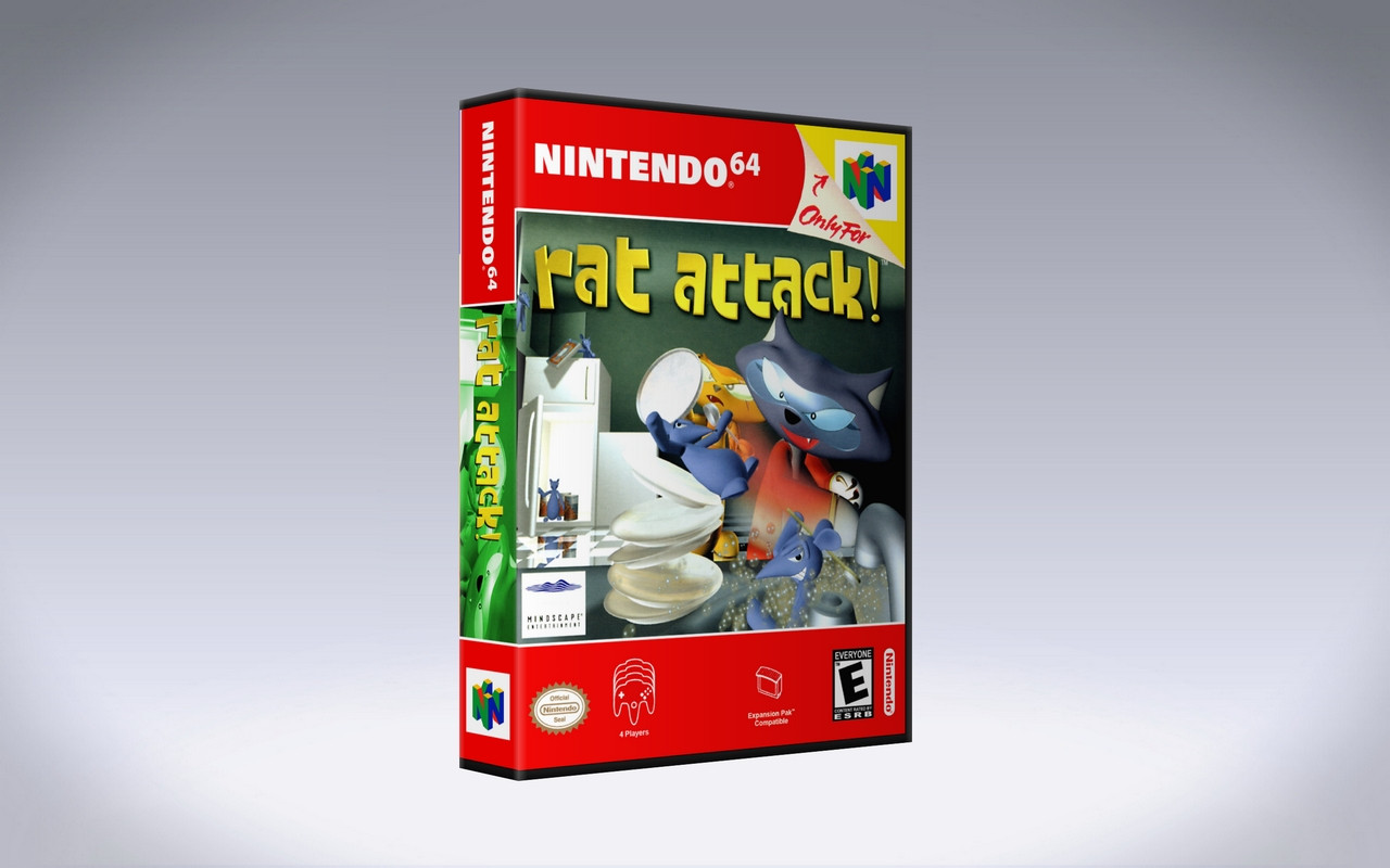 Gaming Relics - Nintendo 64 - Rat Attack