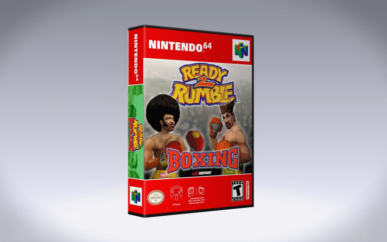 Gaming Relics - Nintendo 64 - Vertical Style - Ready 2 Rumble Boxing