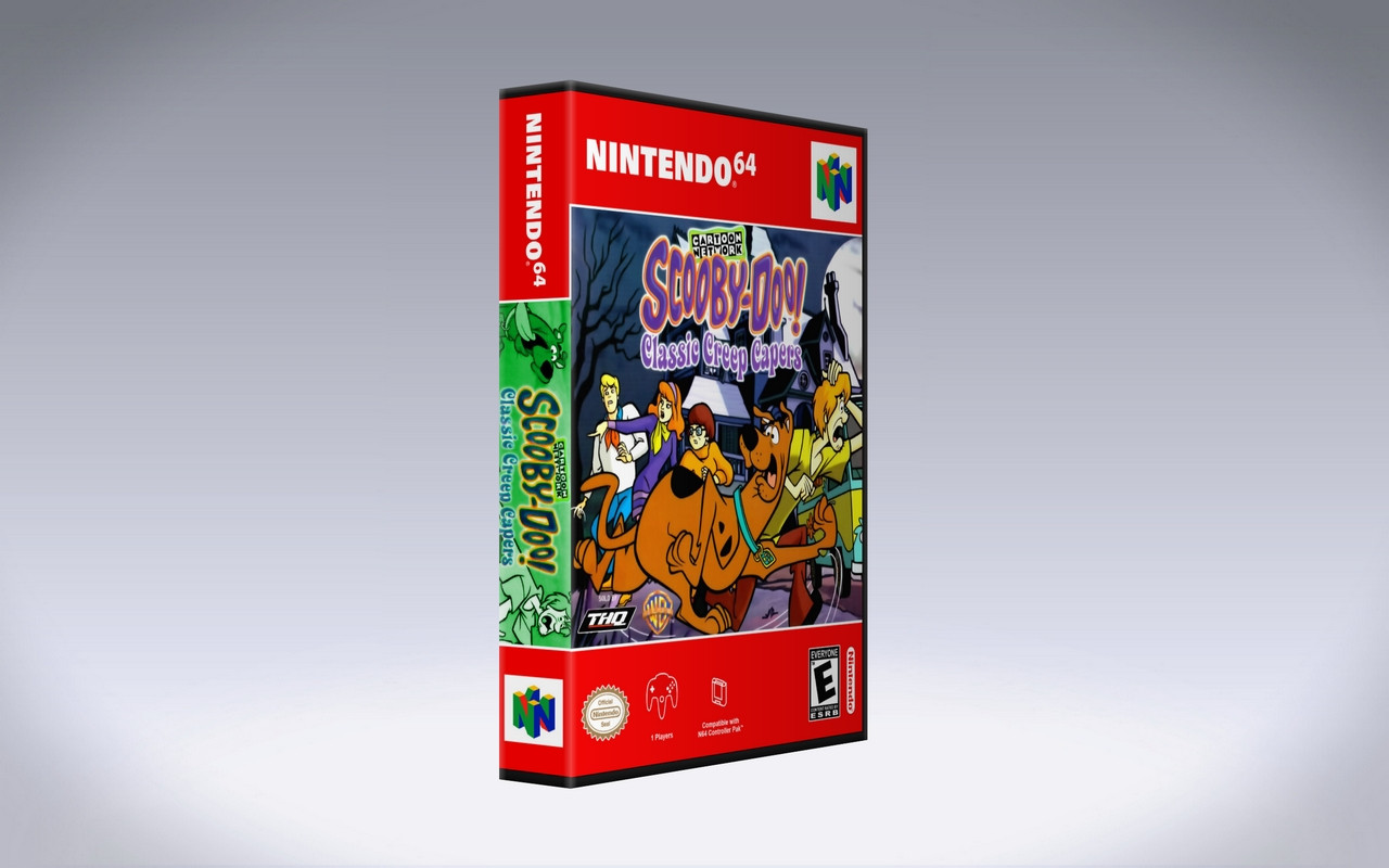 Gaming Relics - Nintendo 64 - Vertical Style - Scooby-Doo Classic Creep ...