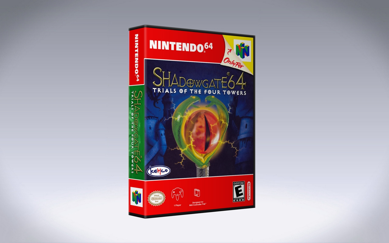 Gaming Relics - Nintendo 64 - Vertical Style - Shadowgate 64: Trials of ...