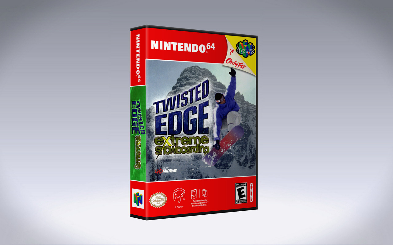 Gaming Relics - Nintendo 64 - Vertical Style - Twisted Edge Extreme ...