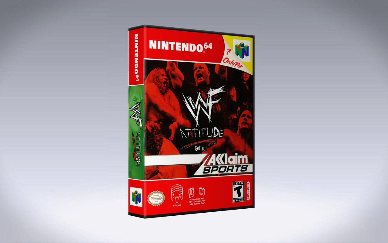 Gaming Relics - Nintendo 64 - WWF Attitude