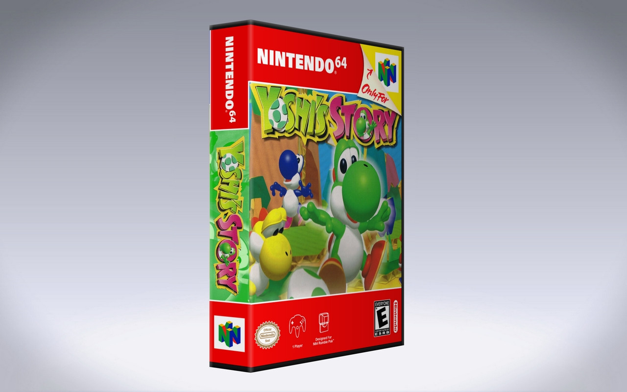 Gaming Relics - Nintendo 64 - Vertical Style - Yoshi's Story