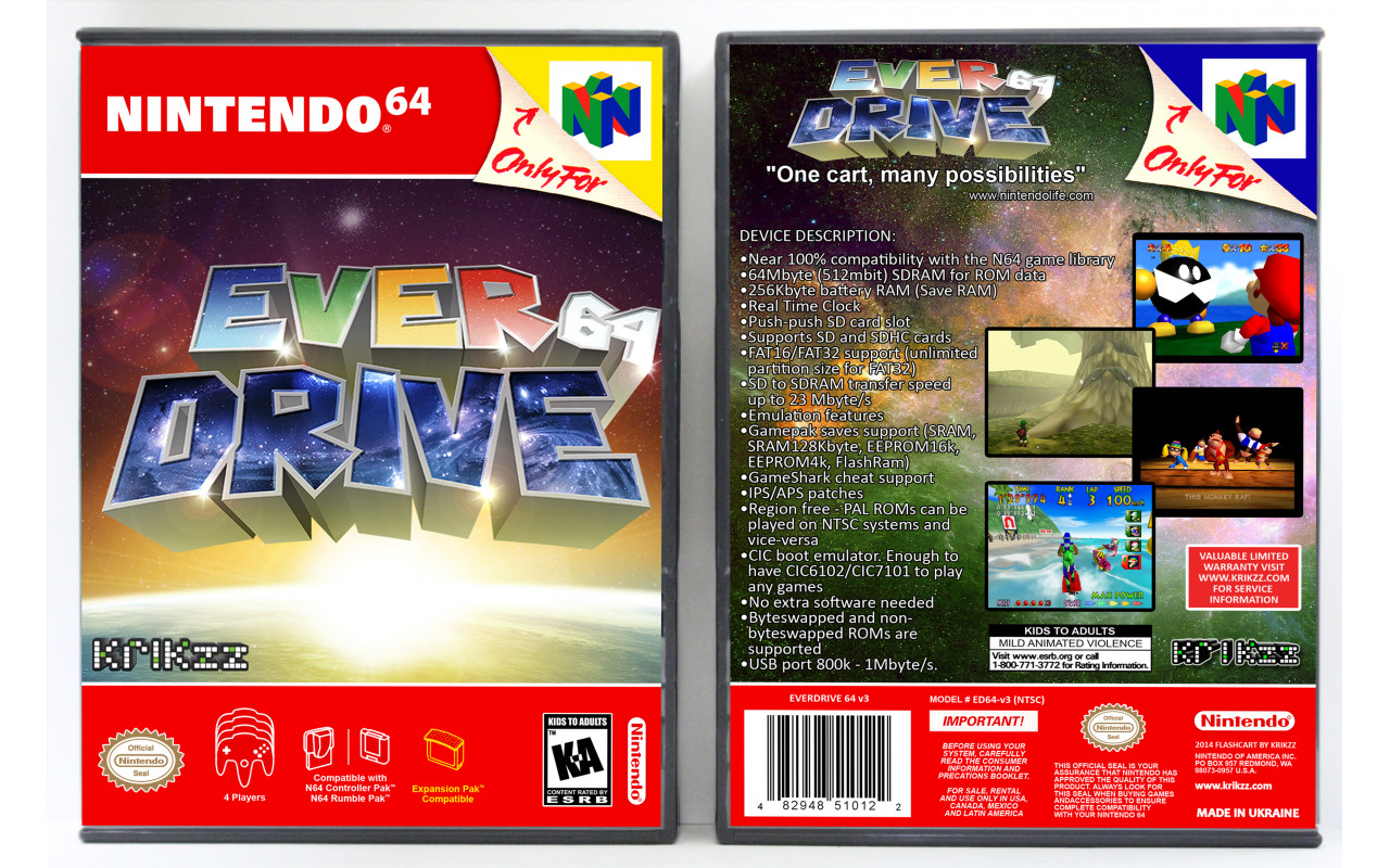 Gaming Relics - EverDrive 64