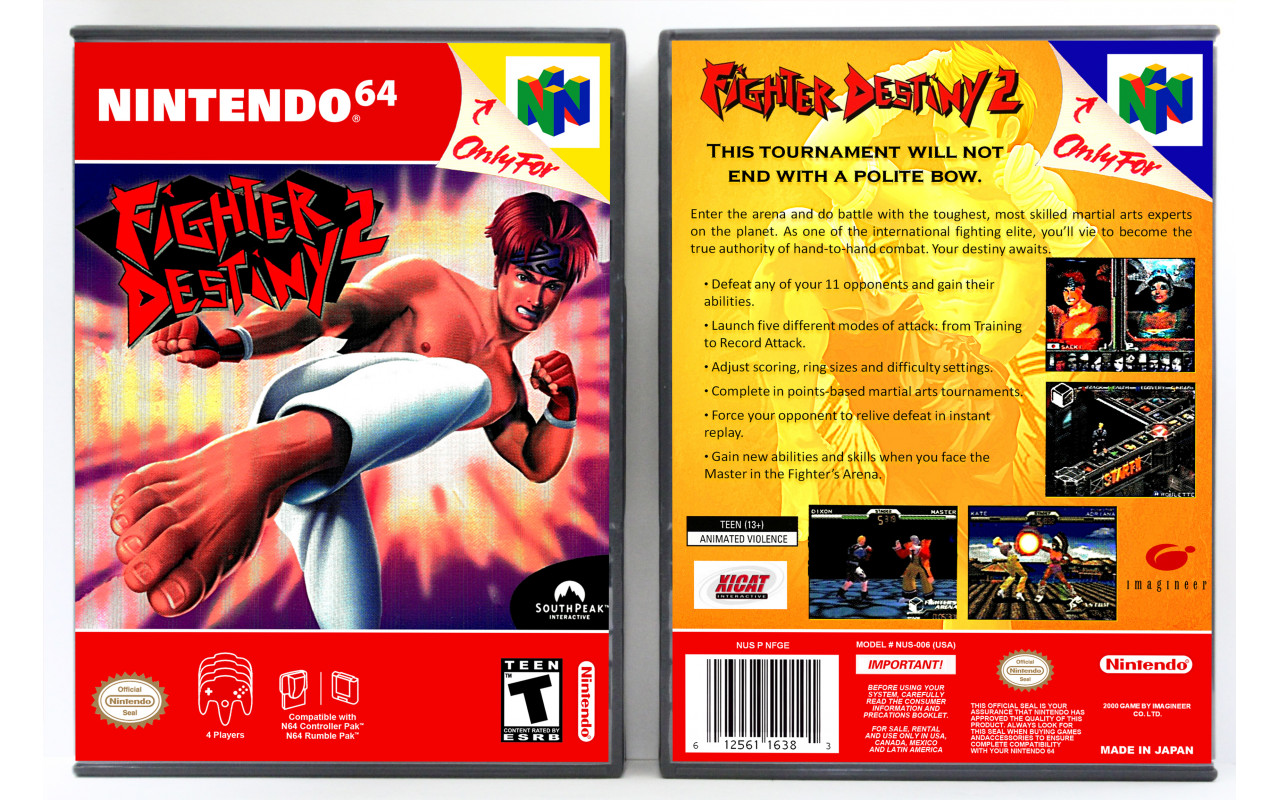 Gaming Relics - Fighter's Destiny 2