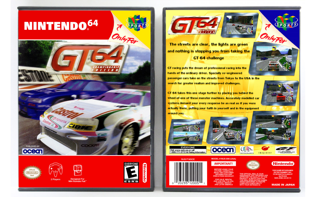 Gaming Relics - Nintendo 64 - GT64 Championship Edition