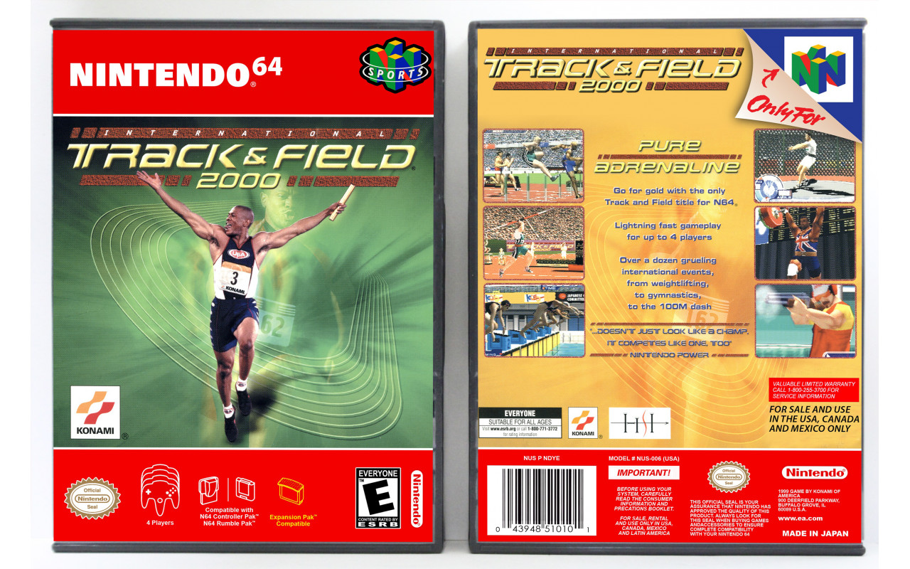 Gaming Relics - International Track and Field 2000