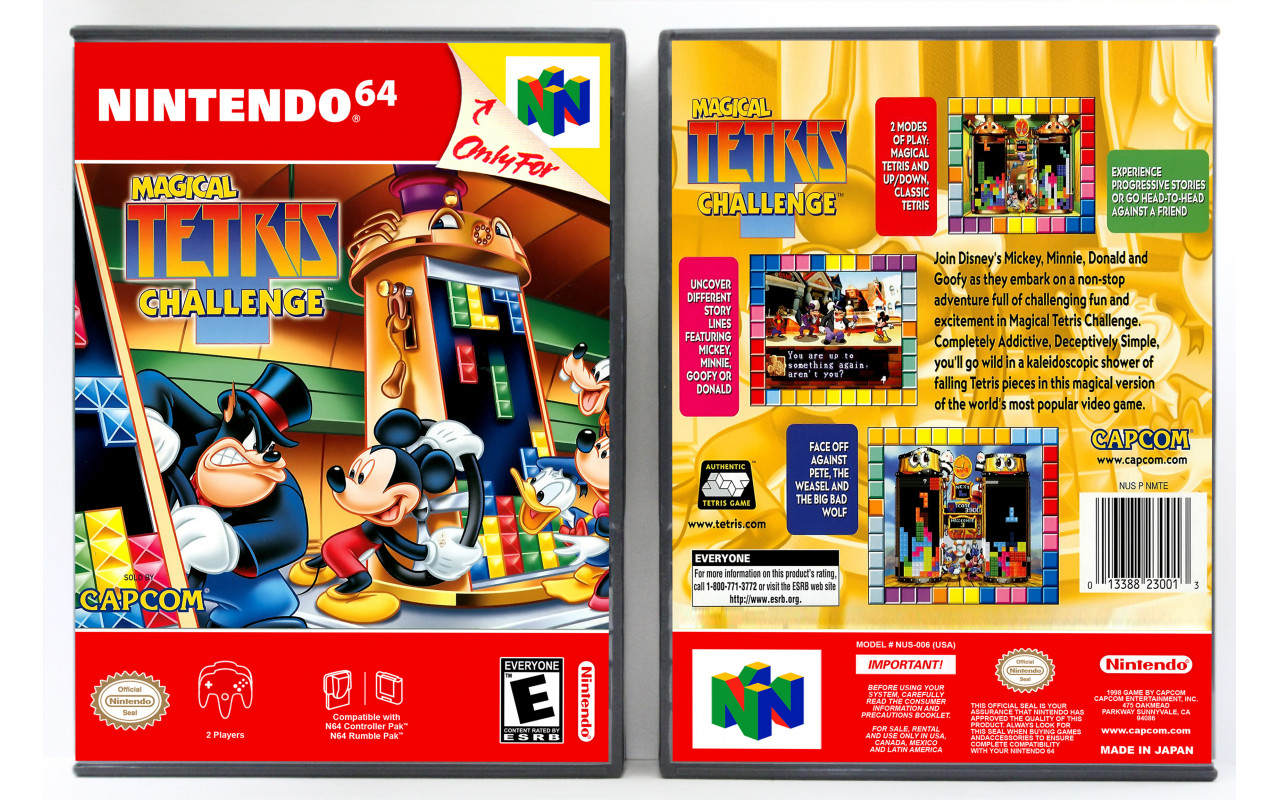 Gaming Relics - Nintendo 64 - Magical Tetris Challenge