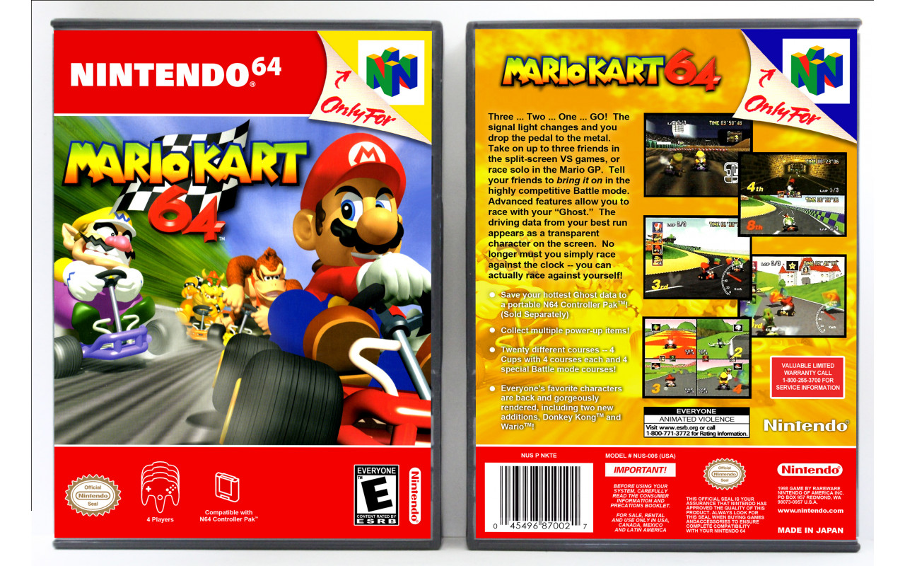 Gaming Relics - Nintendo 64 - Mario Kart 64