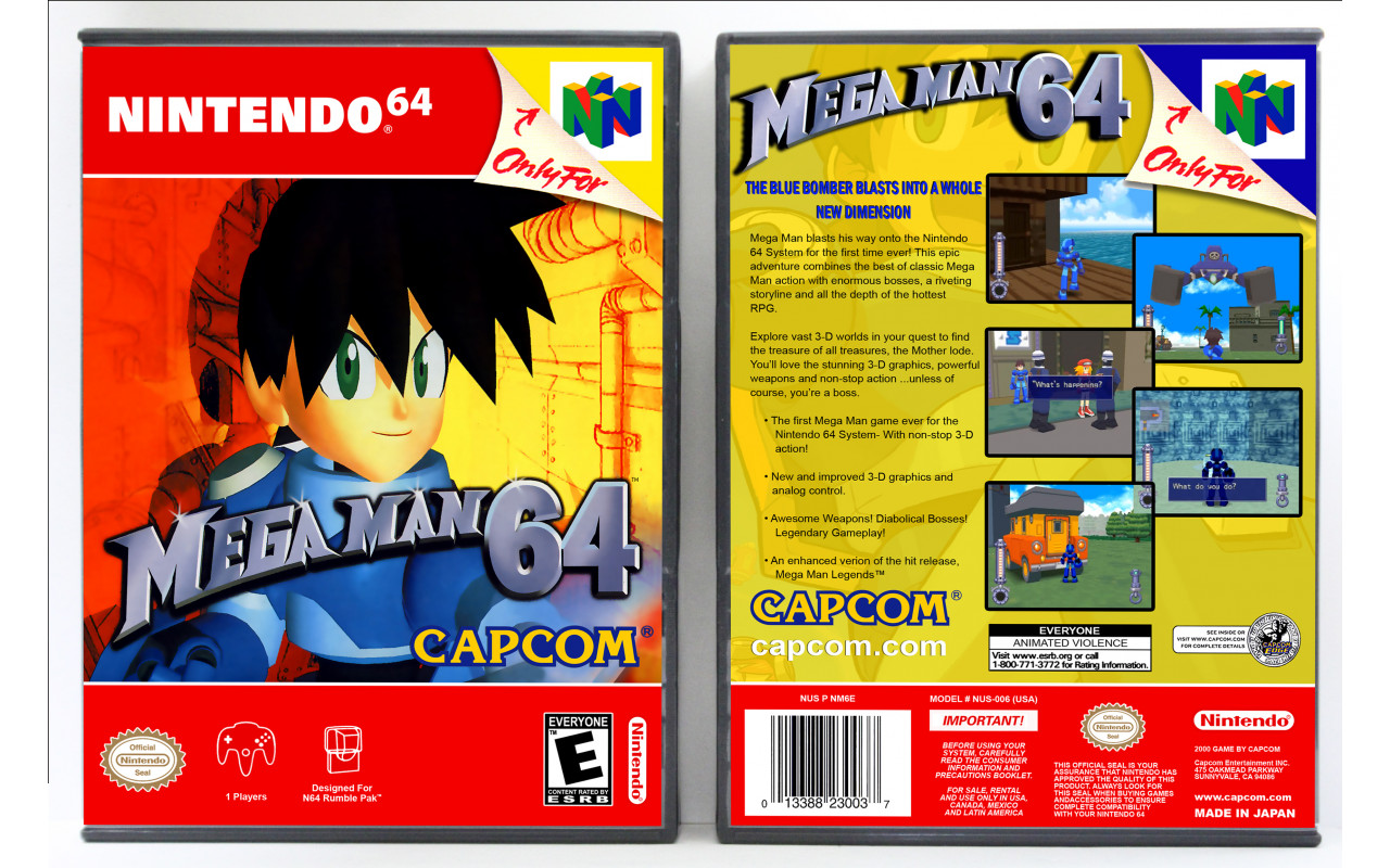 Gaming Relics - Nintendo 64 - Mega Man 64