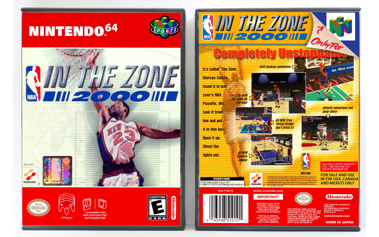 Gaming Relics - NBA In the Zone 2000