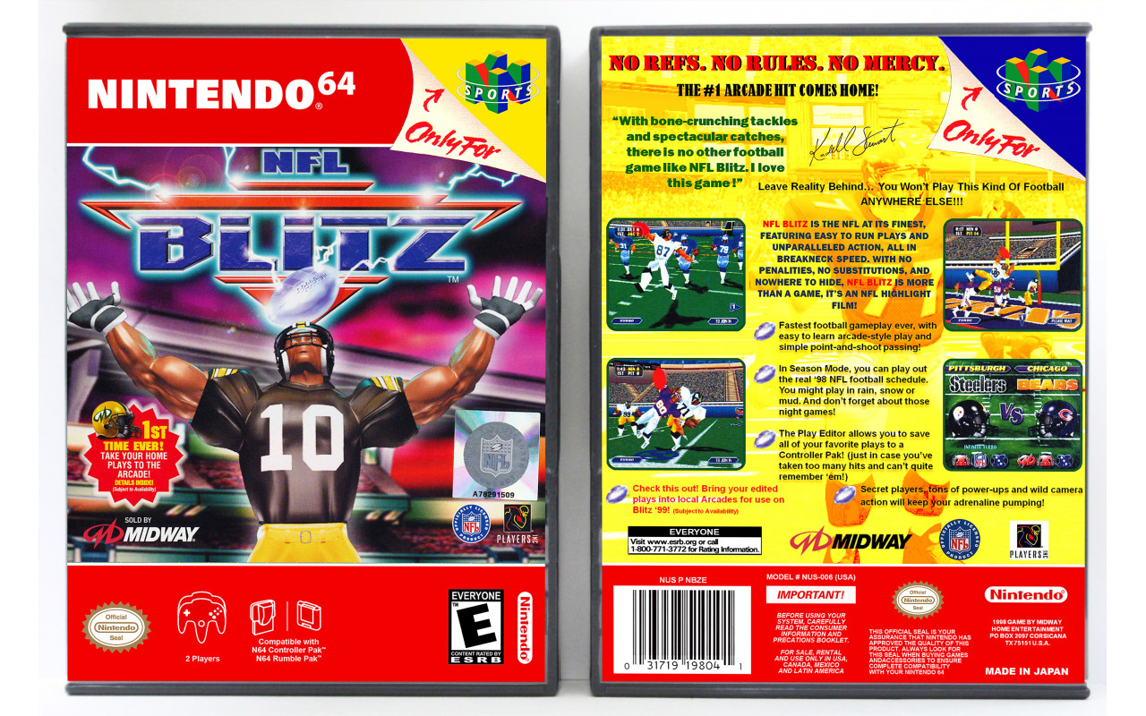 Gaming Relics - Nintendo 64 - NFL Blitz