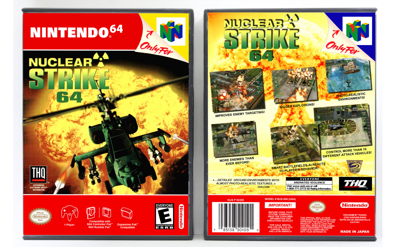 Gaming Relics - Nintendo 64 - Nuclear Strike 64