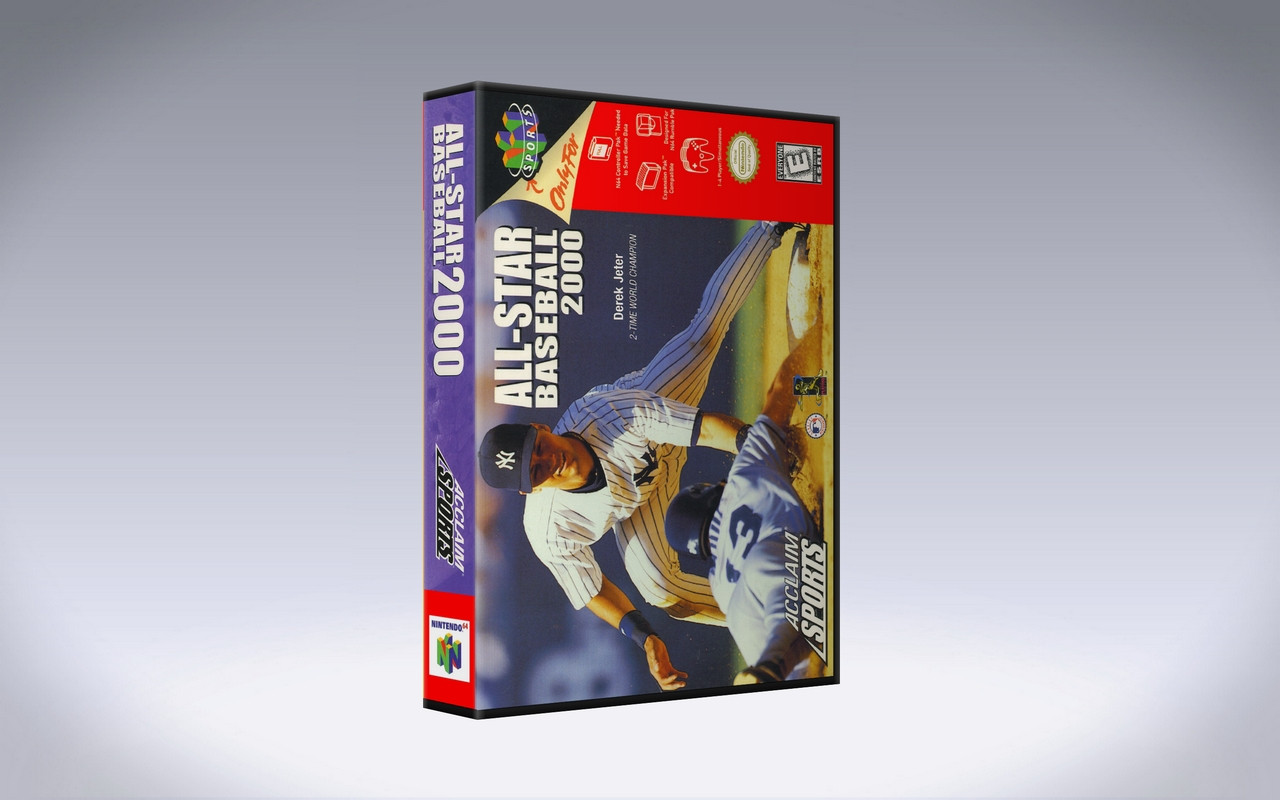 Gaming Relics - Nintendo 64 - Retail Style - All-Star Baseball 2000