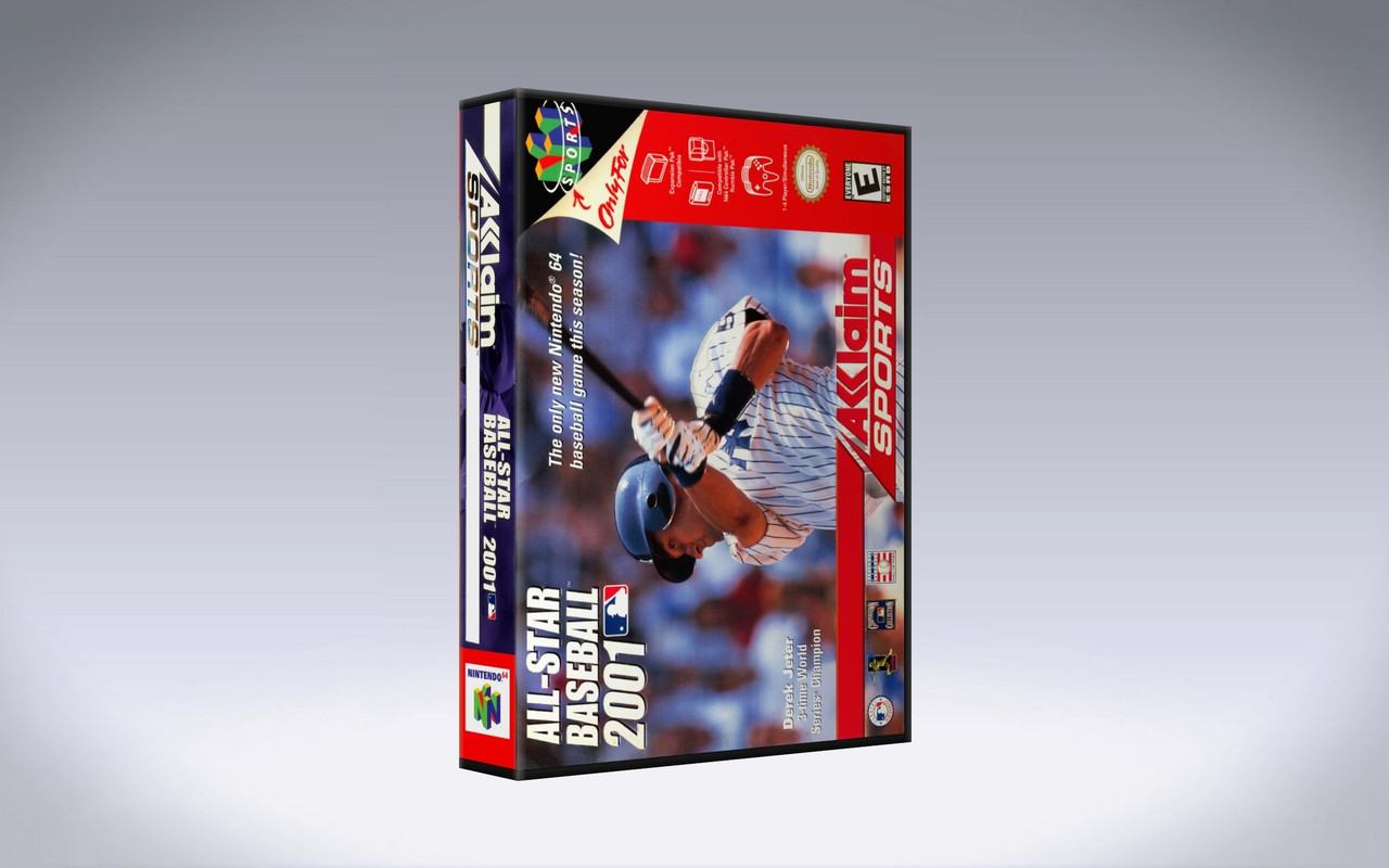 Gaming Relics - Nintendo 64 - Retail Style - All-Star Baseball 2001
