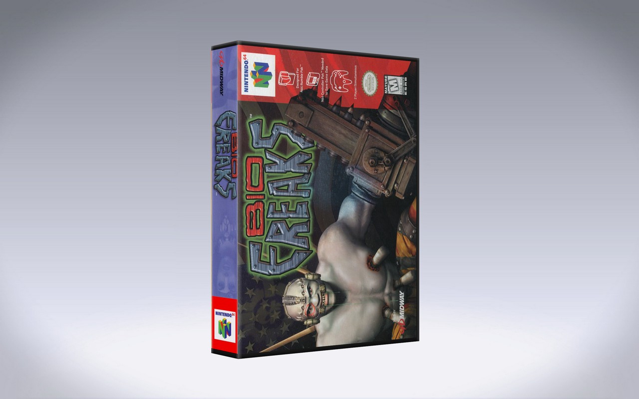 Gaming Relics - Nintendo 64 - Retail Style - Bio Freaks