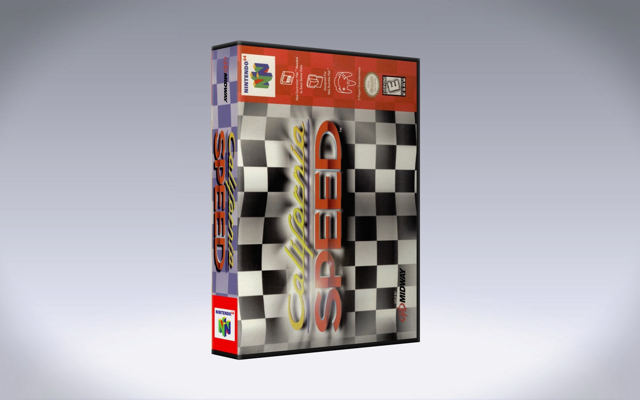 Gaming Relics - Nintendo 64 - Retail Style - California Speed