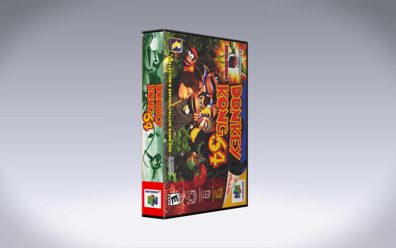 Gaming Relics - Nintendo 64 - Retail Style - Donkey Kong 64