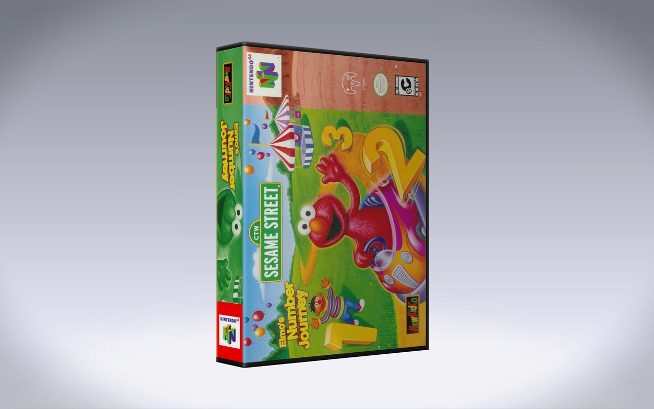 Gaming Relics - Nintendo 64 - Elmo's Number Journey