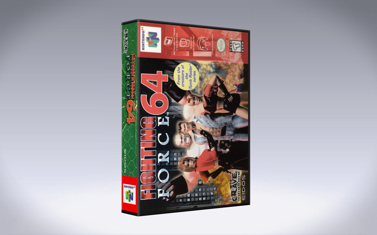 Gaming Relics - Nintendo 64 - Retail Style - Fighting Force 64