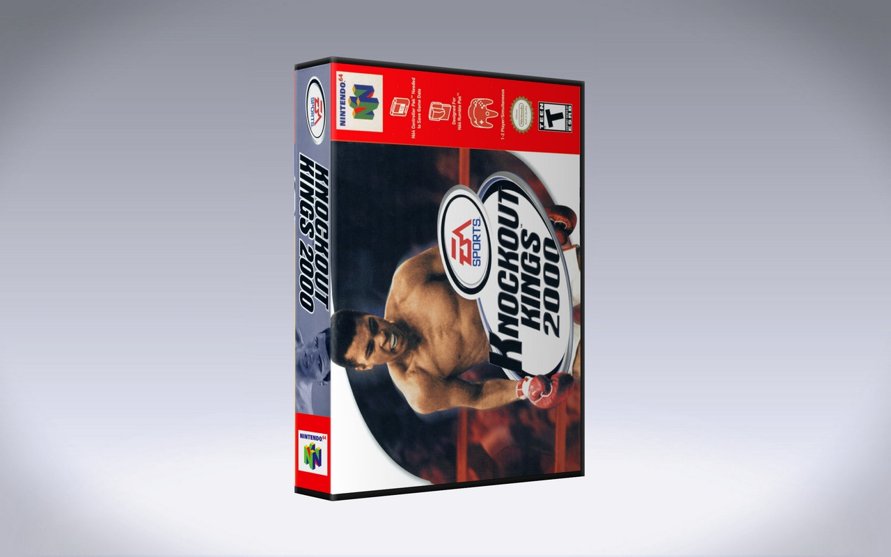 Gaming Relics - Nintendo 64 - Retail Style - Knockout Kings 2000
