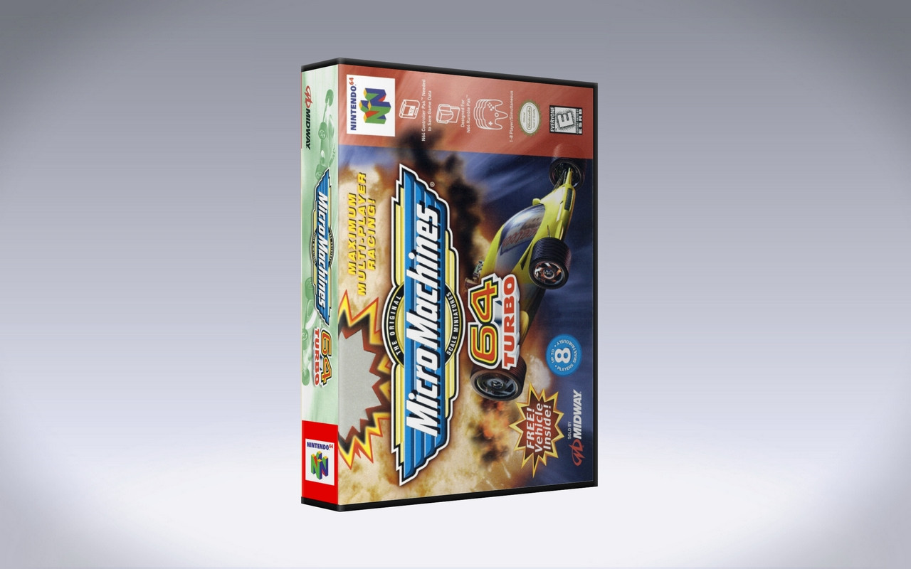 Gaming Relics - Nintendo 64 - Retail Style - Micro Machines 64 Turbo