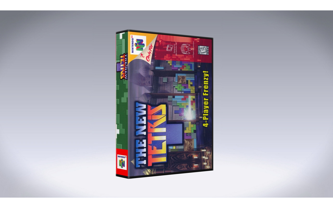 Gaming Relics - Nintendo 64 - Retail Style - The New Tetris