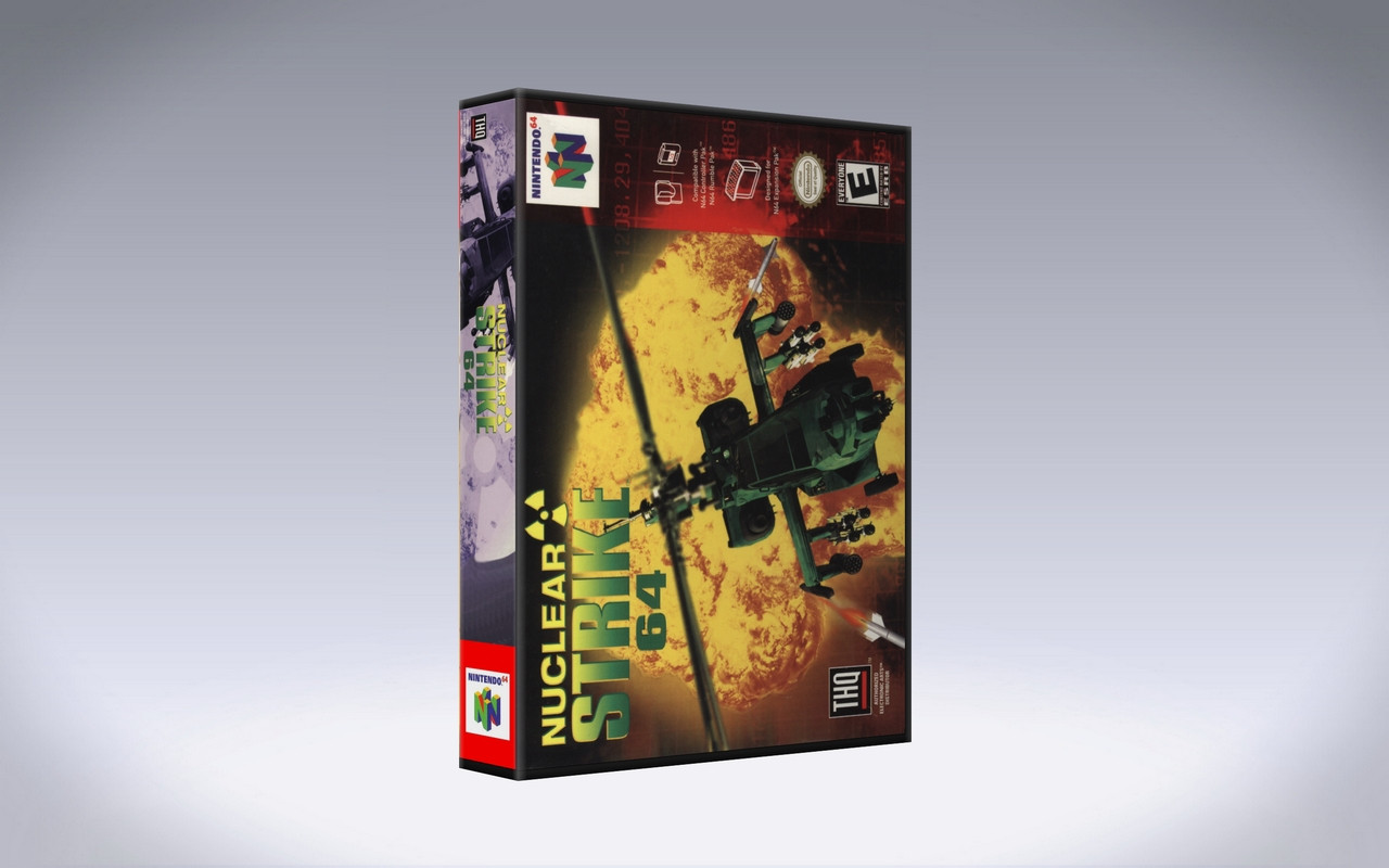 Gaming Relics - Nintendo 64 - Retail Style - Nuclear Strike 64