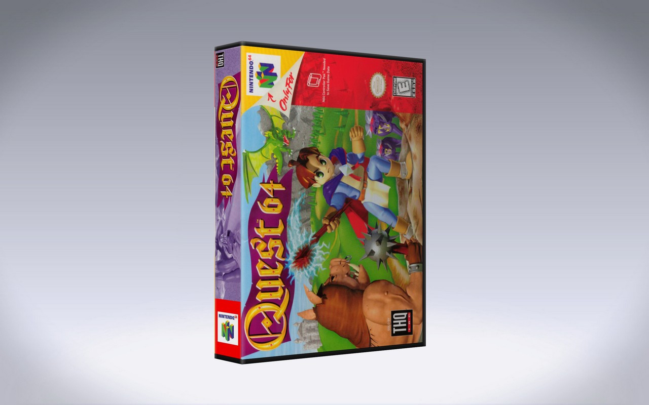 Gaming Relics - Nintendo 64 - Retail Style - Quest 64