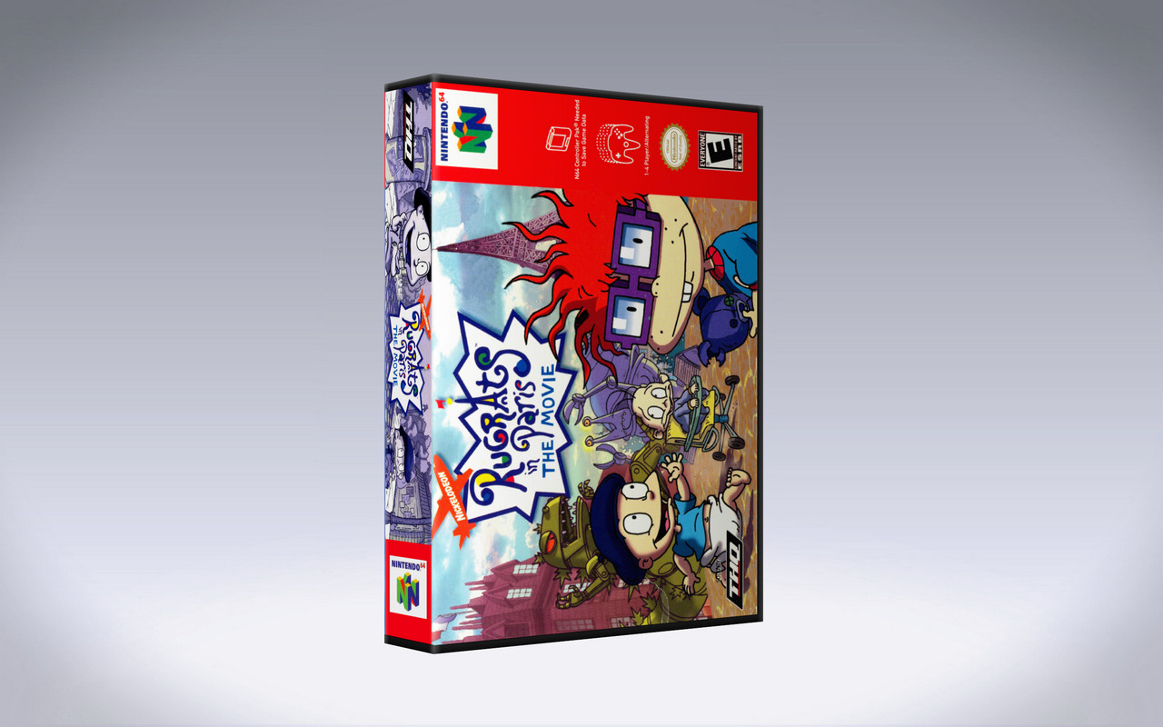 Gaming Relics - Nintendo 64 - Retail Style - Rugrats in Paris: The Movie