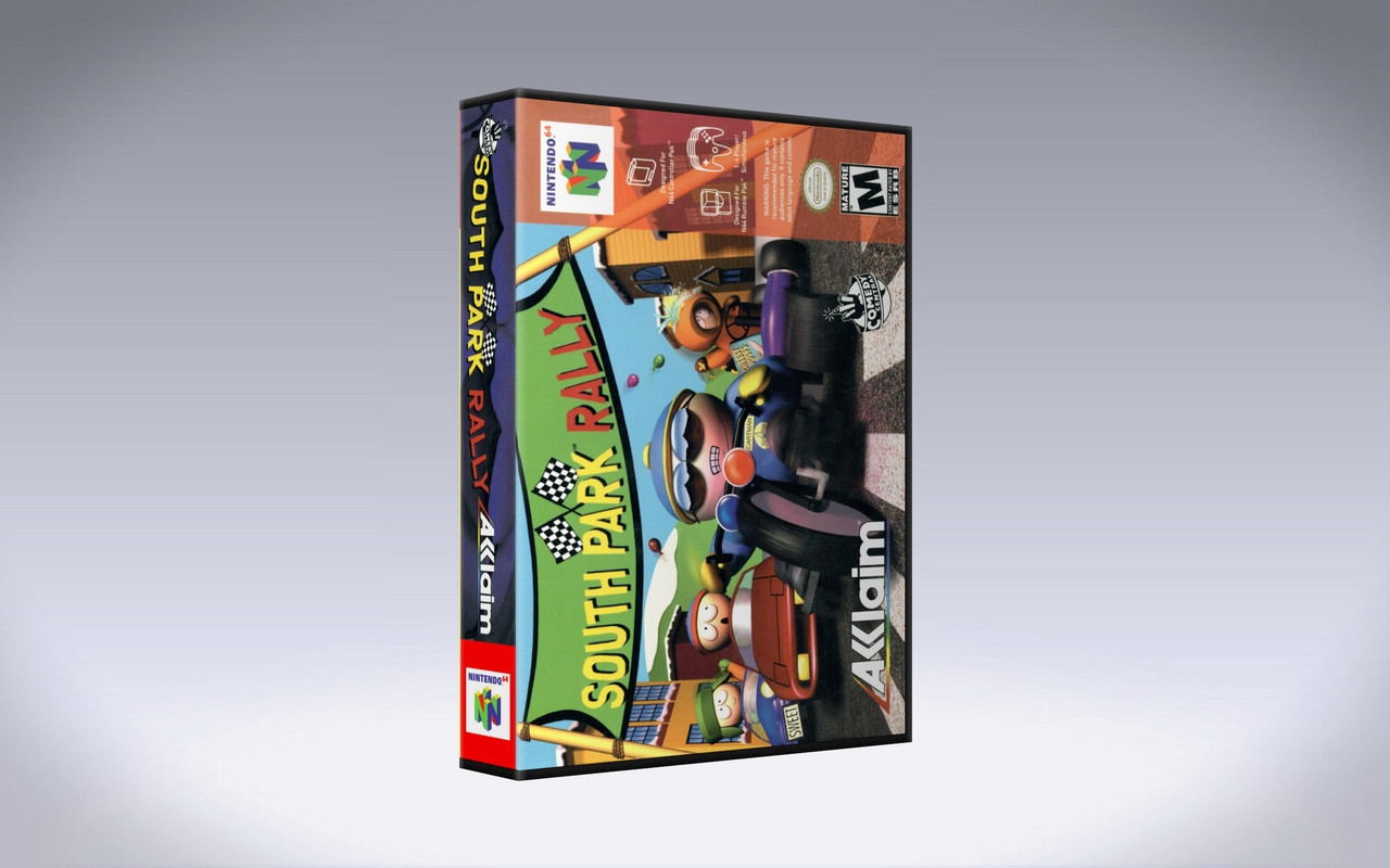 Gaming Relics - Nintendo 64 - Retail Style - South Park Rally