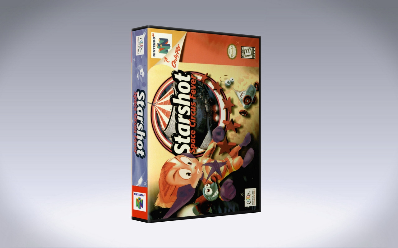 Gaming Relics - Nintendo 64 - Retail Style - Starshot Space Circus Fever