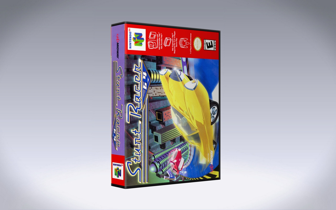 Gaming Relics - Nintendo 64 - Retail Style - Stunt Racer 64
