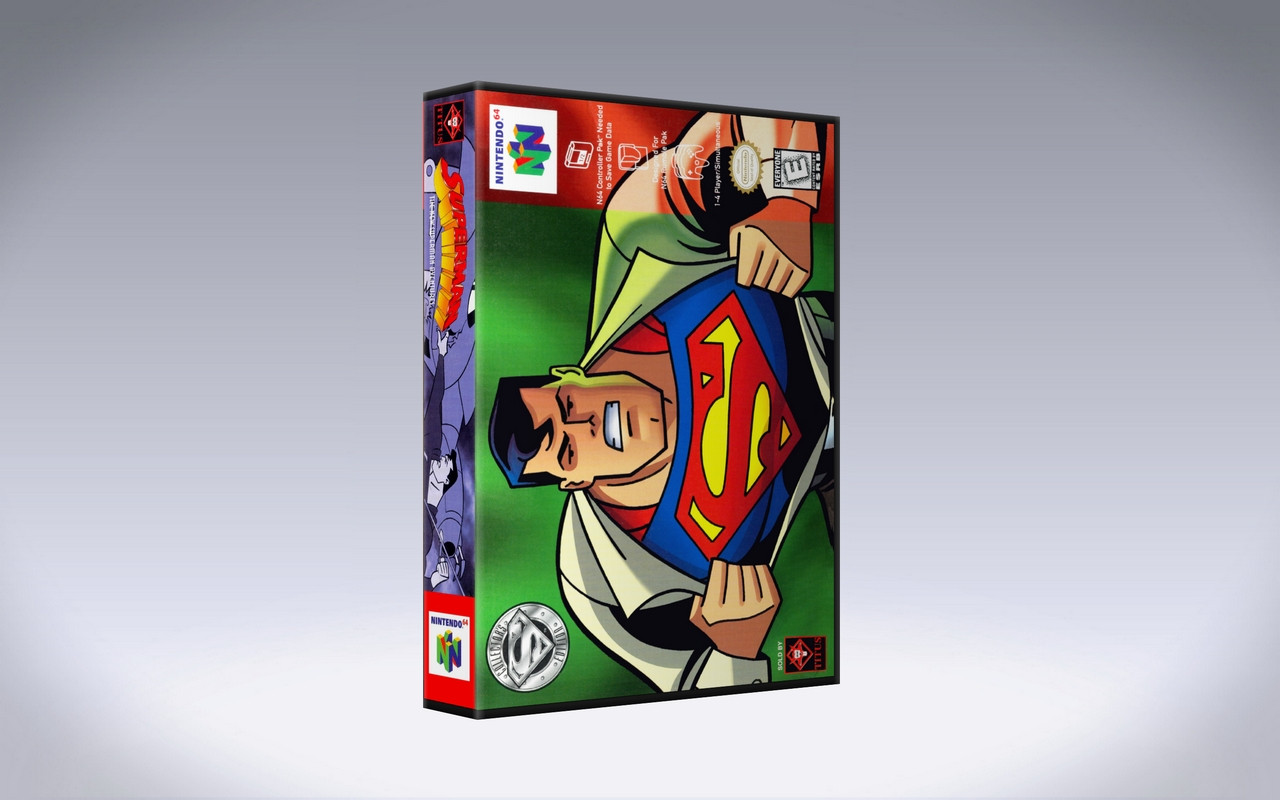 Gaming Relics - Super Nintendo - Superman 64: The New Superman Adventures