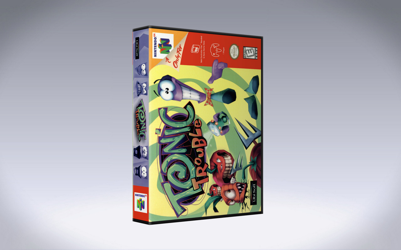 Gaming Relics - Nintendo 64 - Retail Style - Tonic Trouble