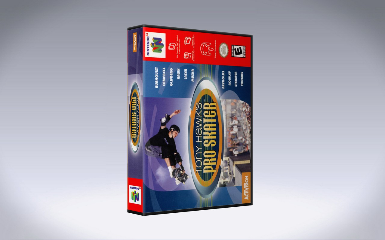 Gaming Relics - Nintendo 64 - Retail Style - Tony Hawk's Pro Skater