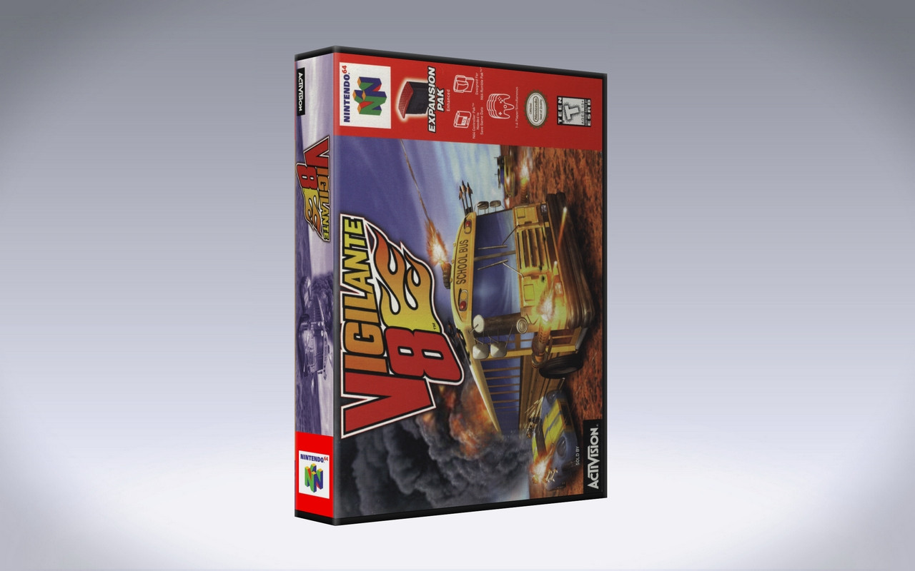 Gaming Relics - Nintendo 64 - Retail Style - Vigilante 8