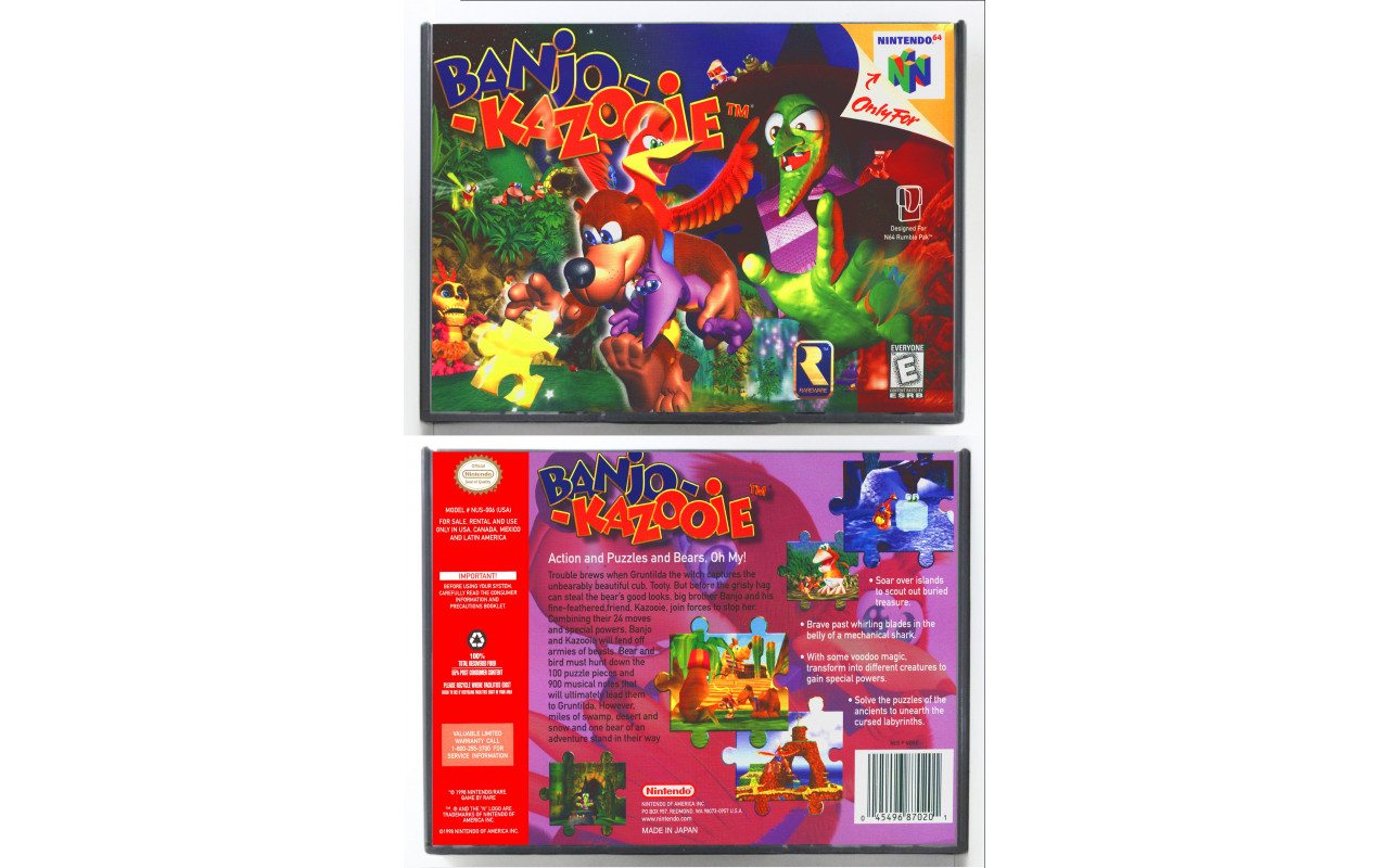 Gaming Relics - Nintendo 64 - Banjo-Kazooie